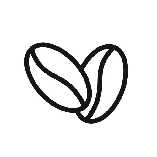 Black Beans Icon Vector Images Over 46 000