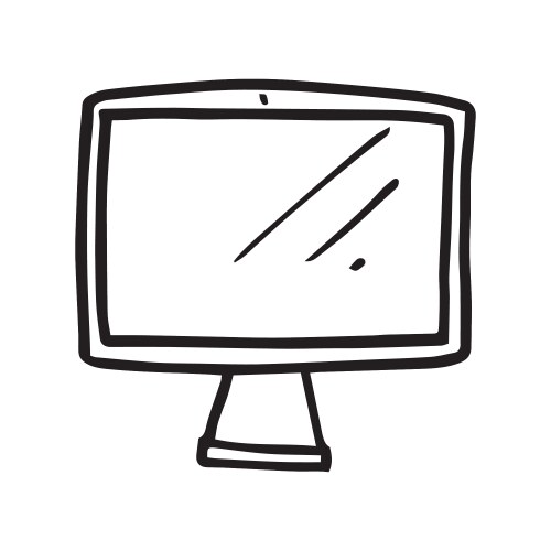 Computer Screen Cartoon Vector Images (over 37,000)