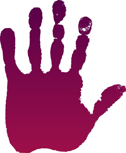 Handprint Outline Vector Images (over 300)
