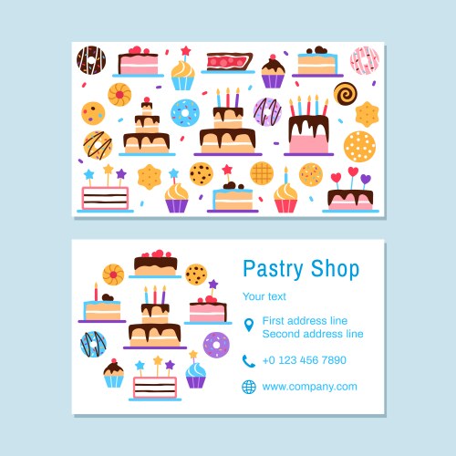 Bakery Visiting Card Vector Images (93)