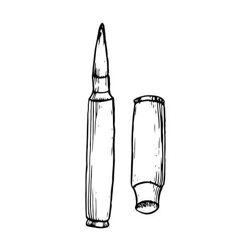 Bullet Silhouette Vector Images (over 10,000)