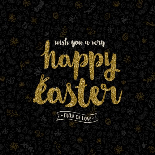 Easter greeting card Royalty Free Vector Image