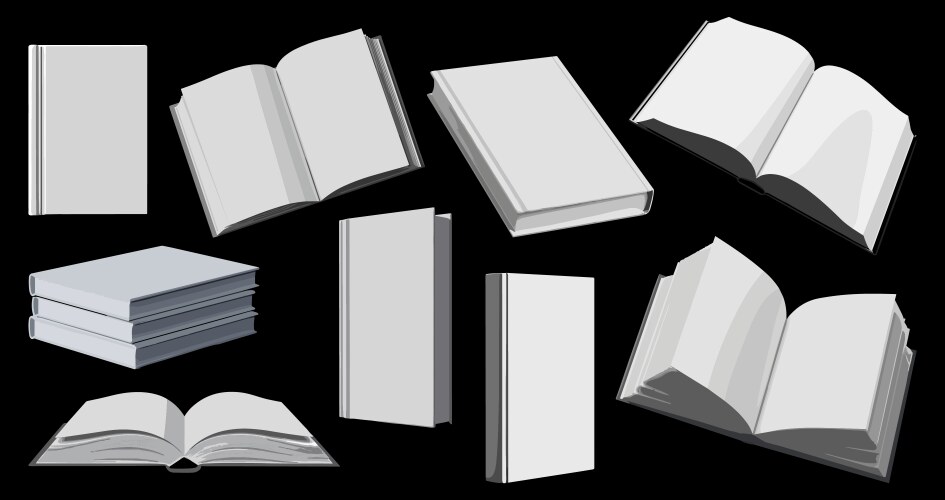 Open book Royalty Free Vector Image - VectorStock