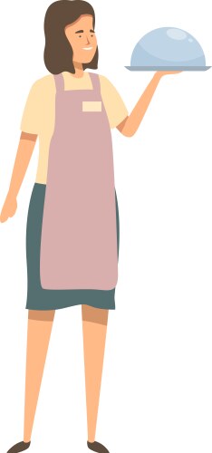 Catering Lady Vector Images (over 590)