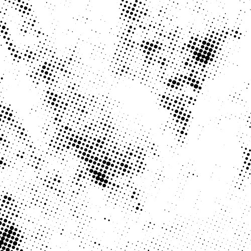 Halftone explosion bubble with texture Royalty Free Vector