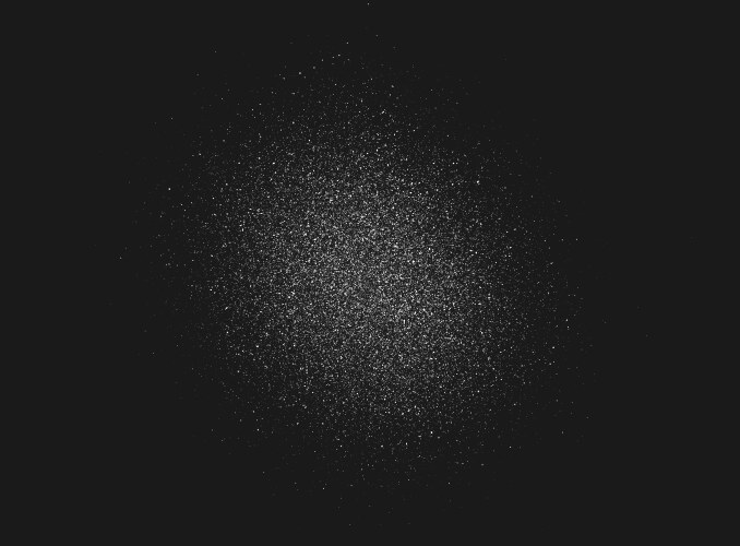 Pink salt or sugar powder flying dust particles Vector Image