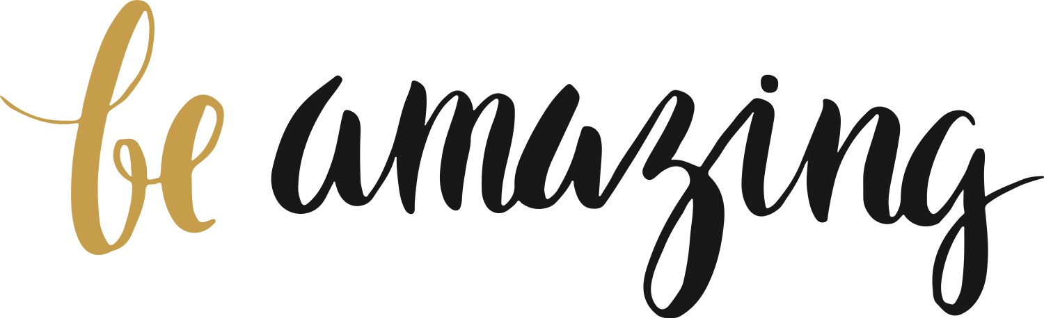 Hand drawn lettering poster Royalty Free Vector Image