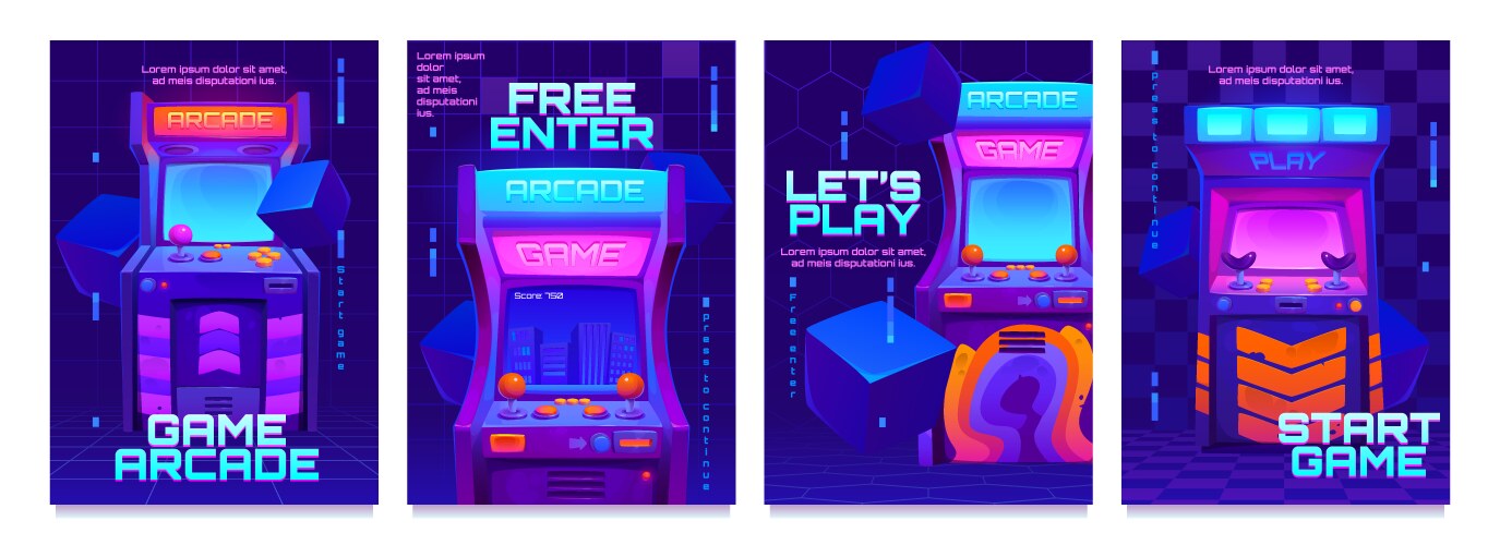 Arcade Background Vector Images (over 14,000)