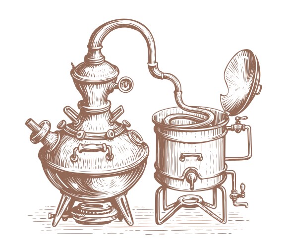 Distillation Vector Images (over 4,600)