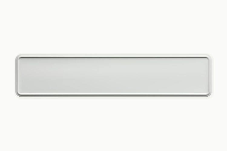 Blank License Plate Vector Images (over 510)