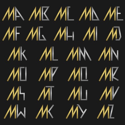 Letter Mc Logo Vector Images (over 2,600)