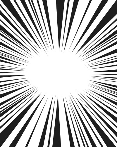 Speed lines sketch force and motion fast Vector Image