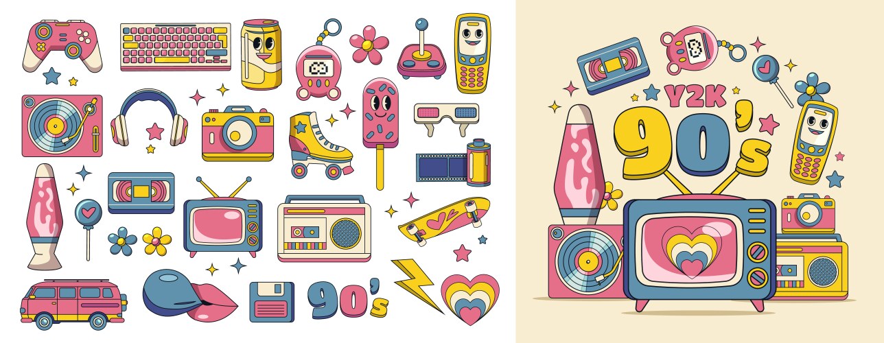 90s Vector Images (over 100,000)