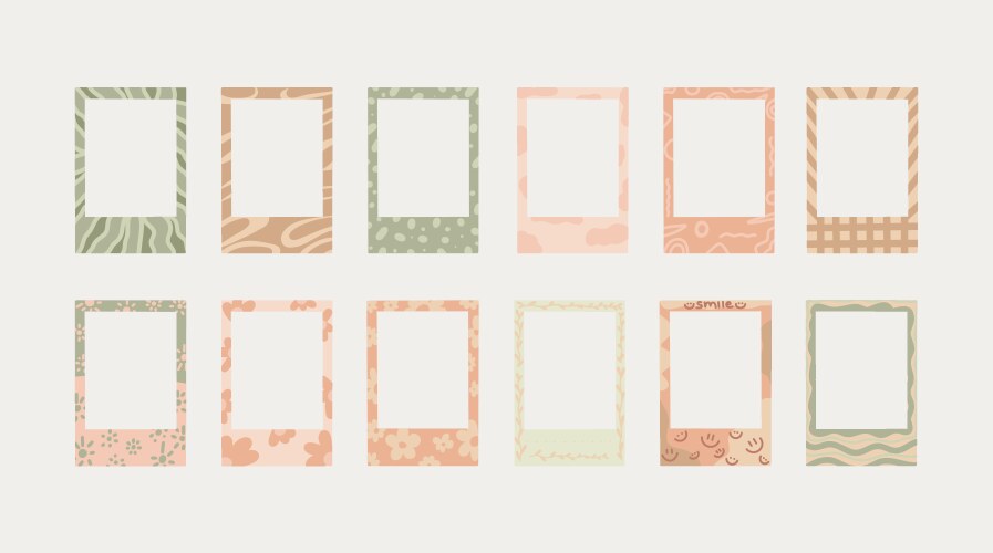 Printable Polaroid Template