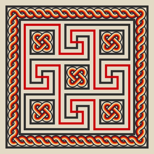 Roman Border Pattern Vector Images (over 1,500)