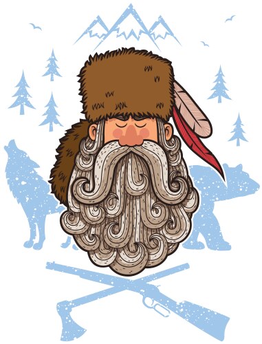 Polar bear angry Royalty Free Vector Image - VectorStock