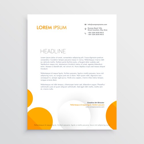 Orange Letterhead Vector Images (over 3,700)
