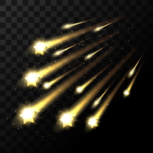 Shooting Star Transparent Background Vector Images (over 590)