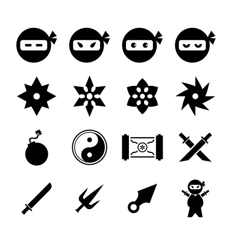 Ninja Vector Images (over 20,000)