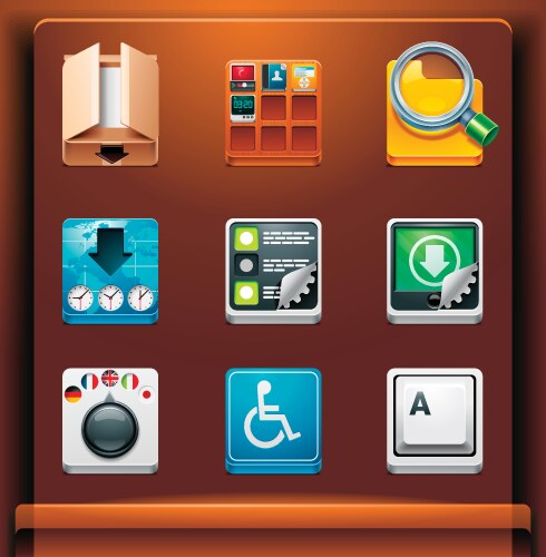 System tools Royalty Free Vector Image - VectorStock