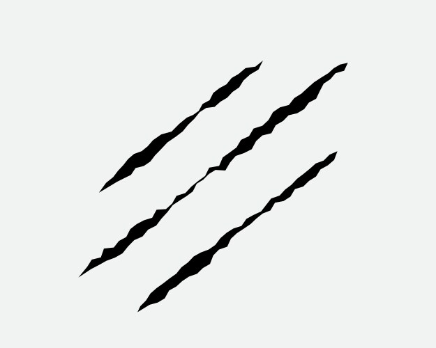Wolf Claw Marks Vector Images (over 310)