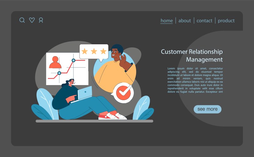 Customer Relationship Management Vector Images (over 5,700)