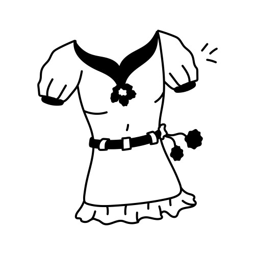 Elf dress Royalty Free Vector Image - VectorStock