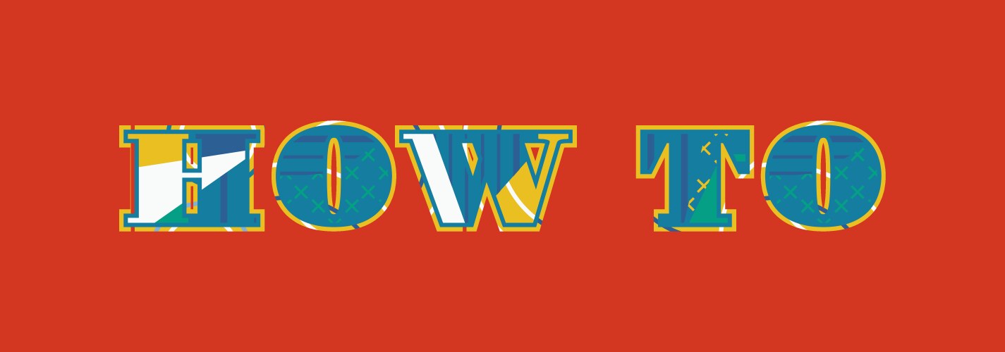 Why concept retro colorful word art Royalty Free Vector