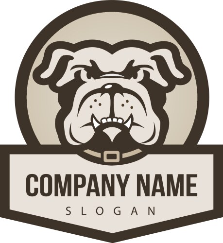 Bulldog logos Vector Images & Graphics for Commercial Use | VectorStock