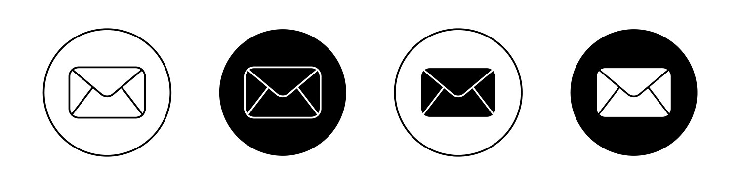 Email Icon Black Vector Images (over 84,000)