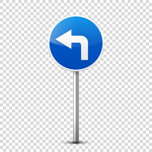 Ramp 35 mph sign isolated on transparent Vector Image