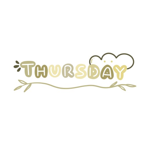 Thursday Vector Images (over 4,800)