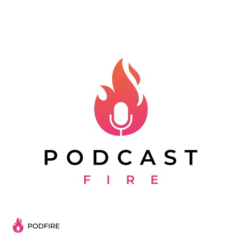 Compass with fire logo Royalty Free Vector Image