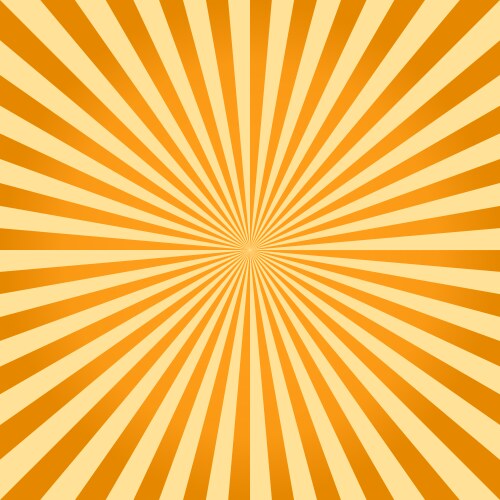 Sunburst ray retro background sun Royalty Free Vector Image