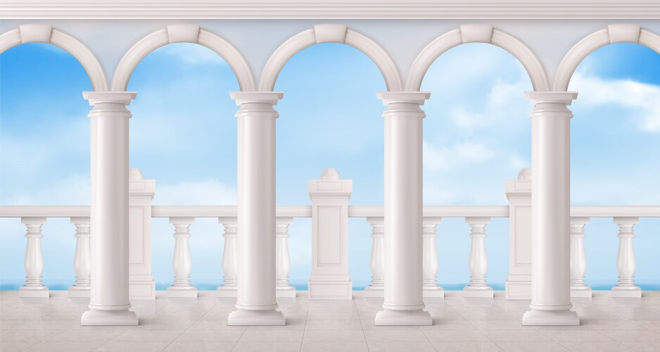 Balcony Stone Baluster Vector Images (over 140)