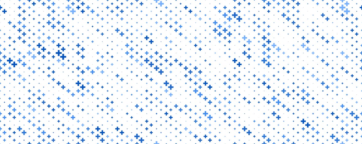 Medical cross background abstract pattern Vector Image