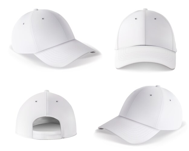 Back Baseball Cap Front Side View Vector Images (over 420)