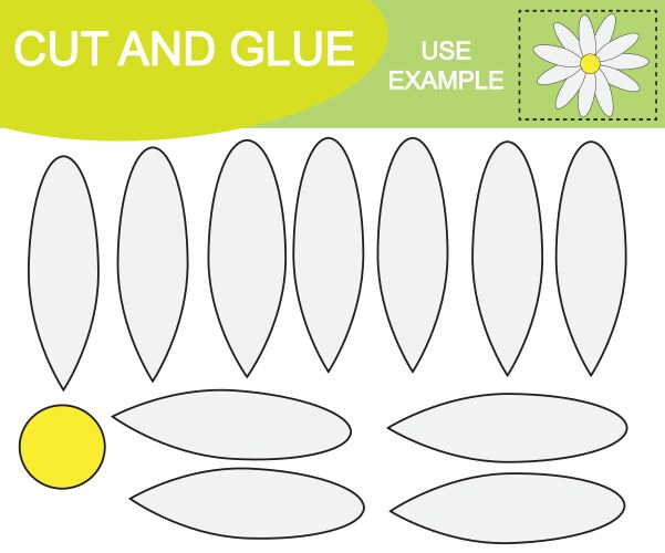 Cut Glue Worksheet Vector Images (over 3,500)