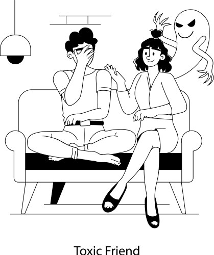 Toxic Friend Vector Images (over 120)