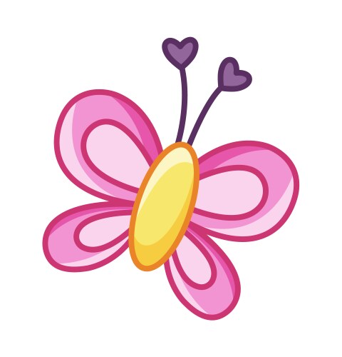 Princess Butterfly Cartoon Vector Images (over 1,200)
