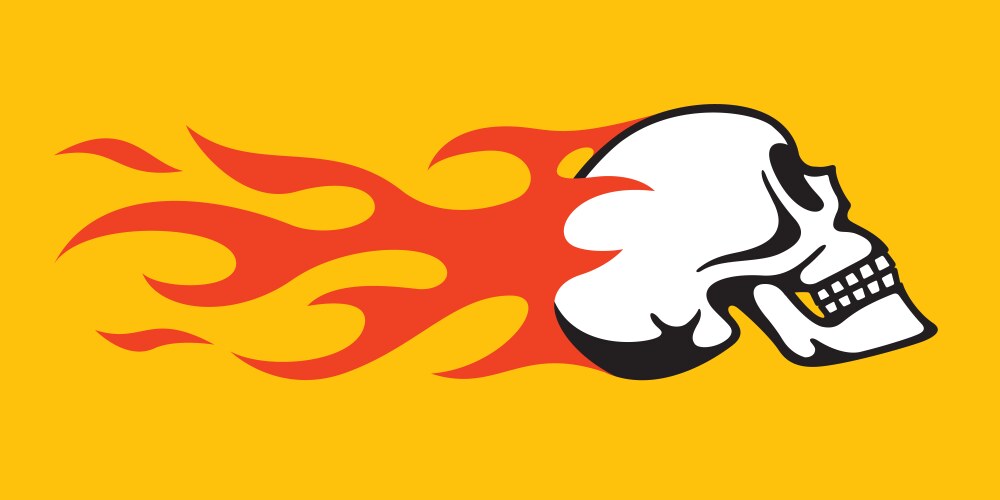 Hot Rod Skull Vector Images (over 400)