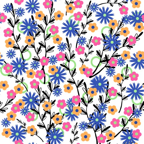 Simple Flower Pattern Vector Images (over 93,000)