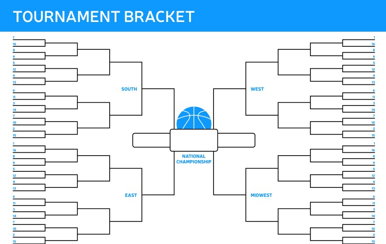 Tournament Bracket Vector Images (over 1,200)