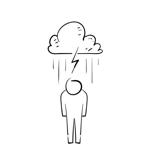 Sad Rain Cloud Vector Images (over 1,200)