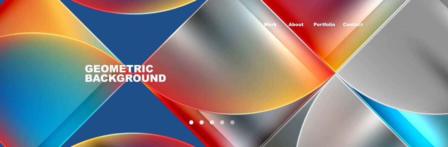 Geometric Header and Footer Vector Images (over 6,700)