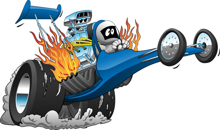 Top Fuel Dragster Vector Images (5)