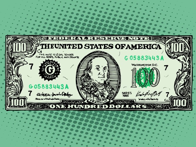Dollar bill Vector Images & Graphics for Commercial Use | VectorStock