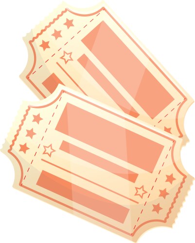 Ticket Cartoon Raffle Vector Images (over 390)