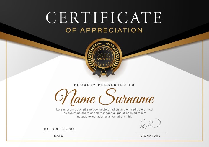 Professional Recognition Vector Images (over 3,400)