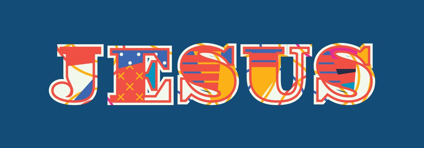 Jesus Word Vector Images (over 3,300)